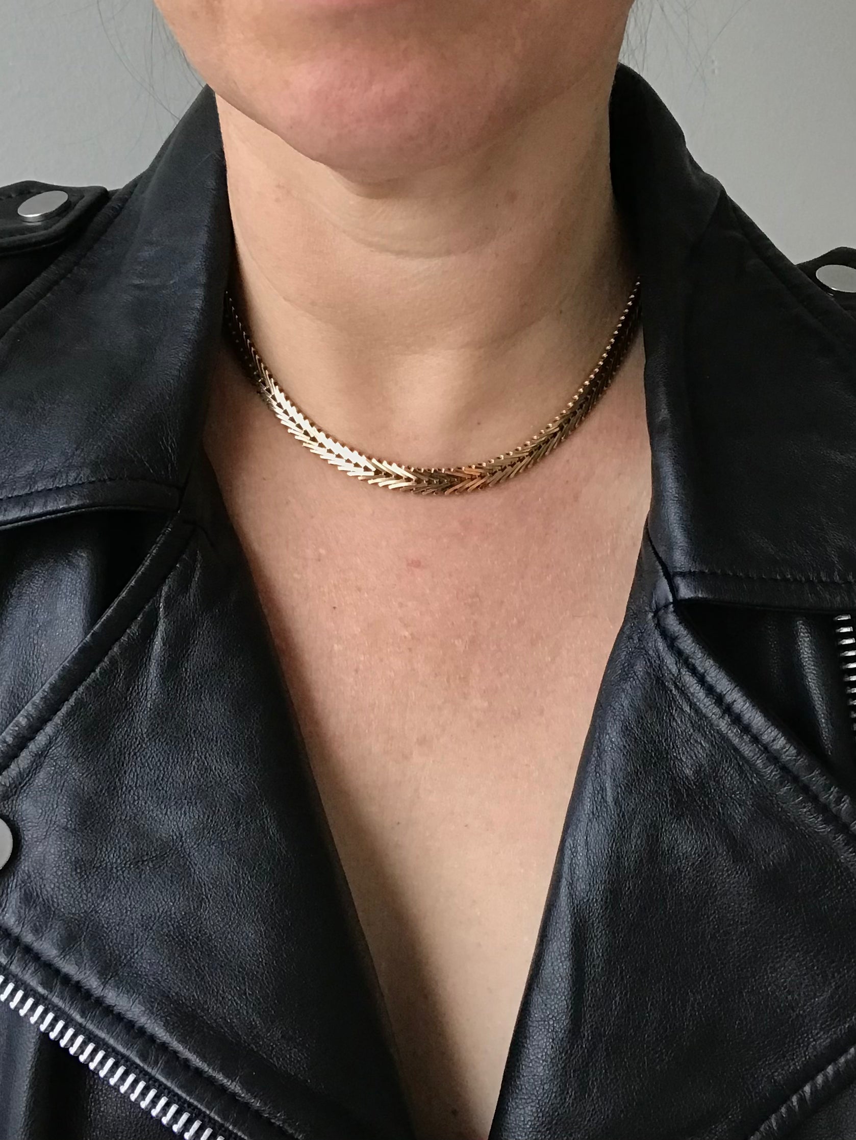 Superb Rare 18k gold Geneva link necklace - Denmark – penelopepenelope