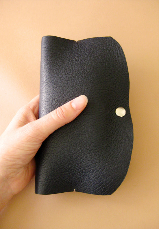 Pinch wallet - Port burgundy leather – penelopepenelope